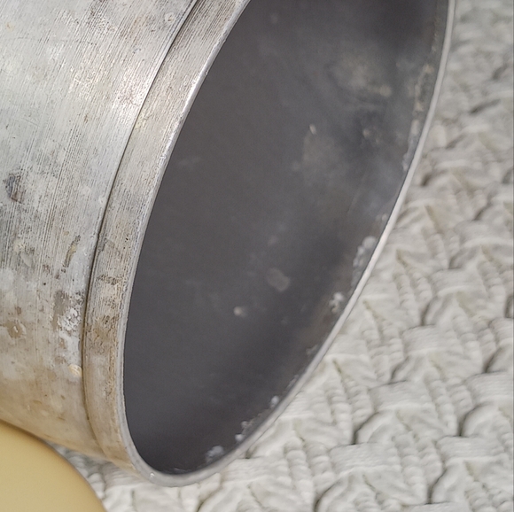 Kromex | Kitchen | Vintage Kromex Aluminum Canisterplastic Yellow ...